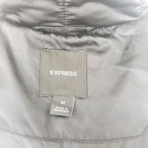 Express | Jackets & Coats | Duck Down Black Express Puffer Coat M ...